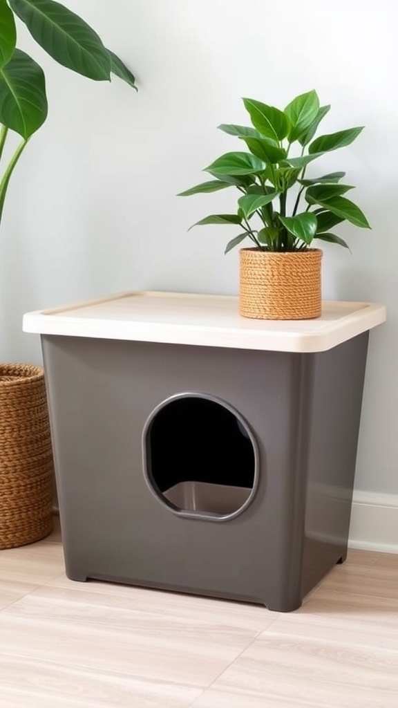 20 Creative DIY Cat Litter Box Ideas to Try